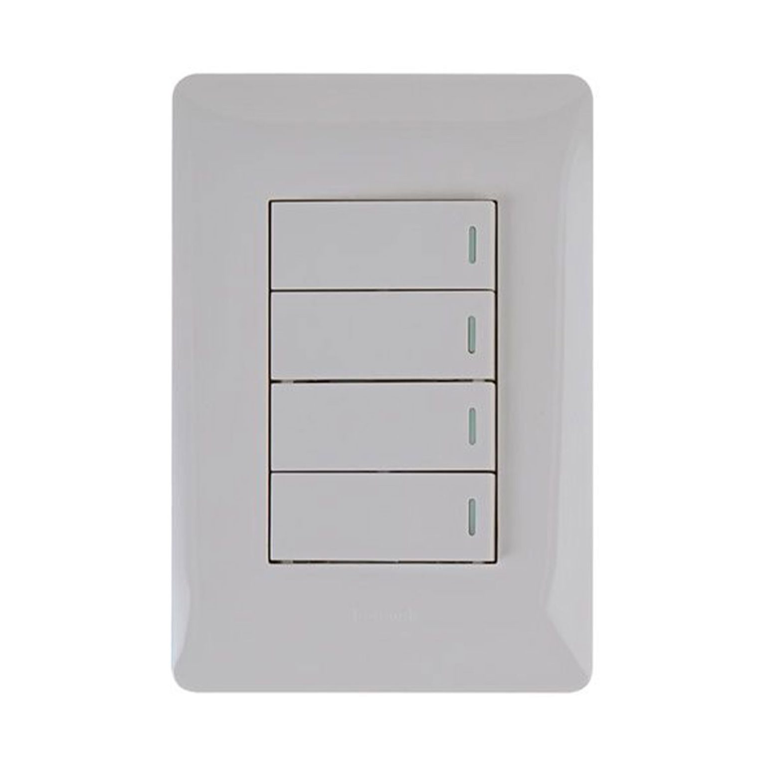 Legrand Ysalis 4 Lever Light Switches - MB Electrical & Lighting