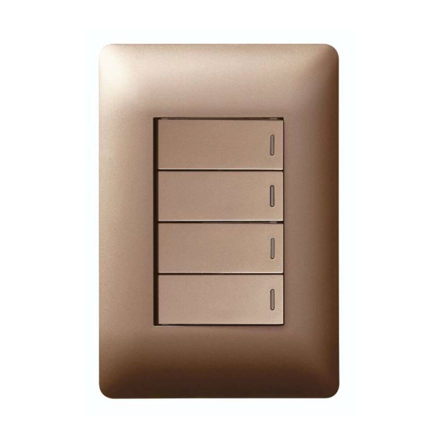 Legrand Ysalis 4 Lever Light Switches - MB Electrical & Lighting