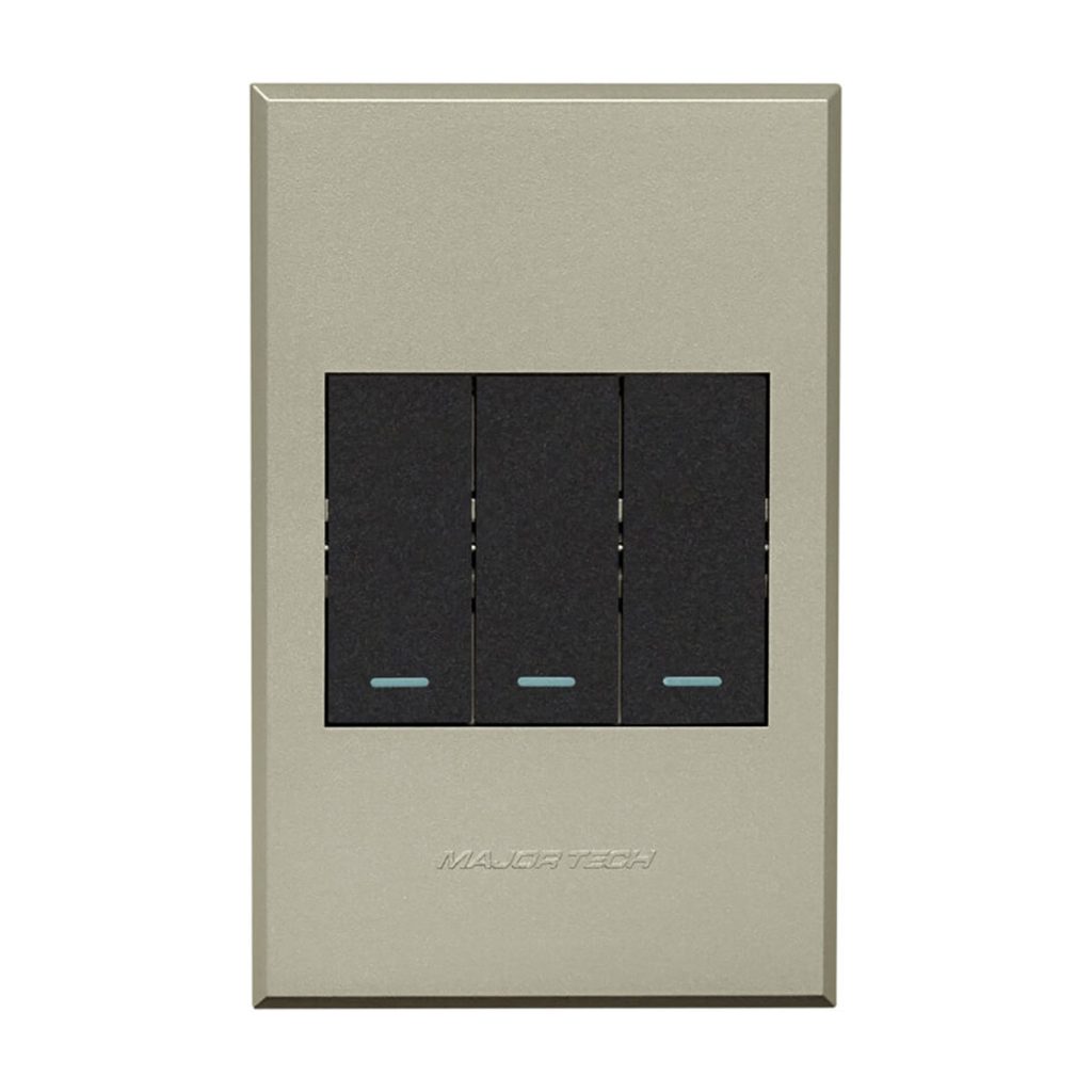 Veti 3 3 Lever Light Switches - MB Electrical & Lighting
